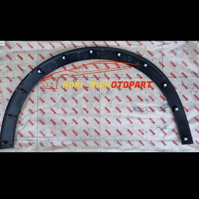 Jual Moulding Spoiler Fender Over Fender Depan Raize Rocky Original ...