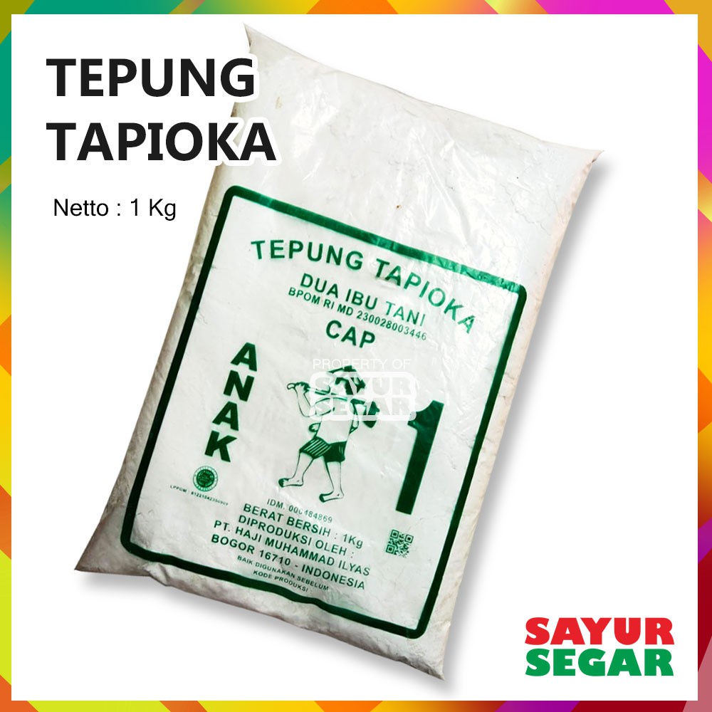 Jual Tepung Tapioka Cap Dua Tani [1Kg] | Shopee Indonesia