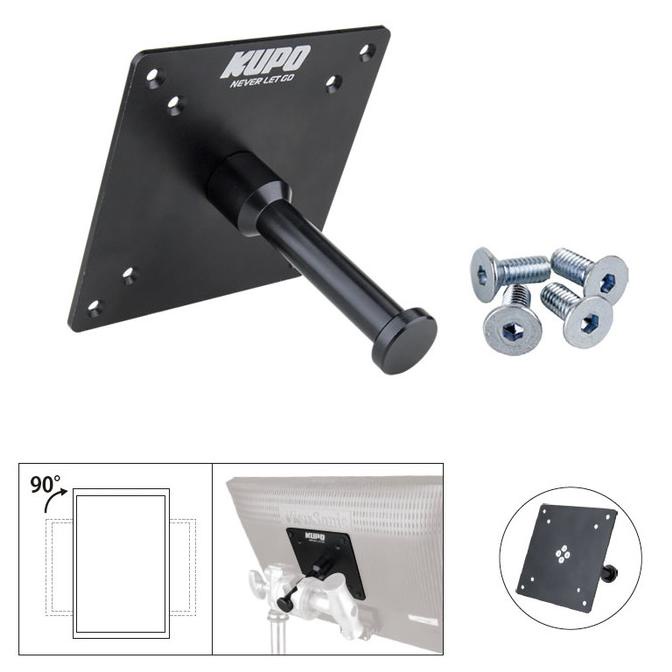 Jual KUPO MONITOR MOUNT KS-229 - VESA MONITOR MOUNTING PLATE W/ BABY PIN | Shopee Indonesia