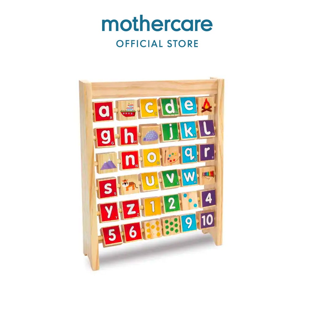 Jual Woodlets Alphabet Abacus | Shopee Indonesia