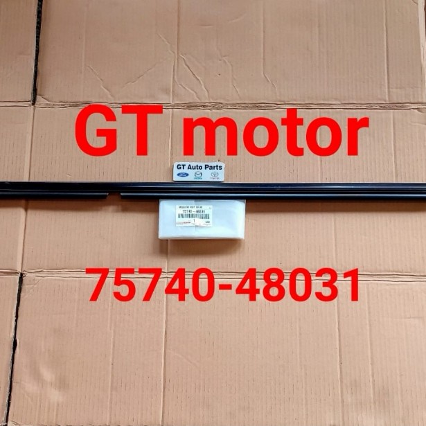 Jual Karet List Pelipit Kaca Pintu Luar Belakang Kiri Harrier 75740 ...