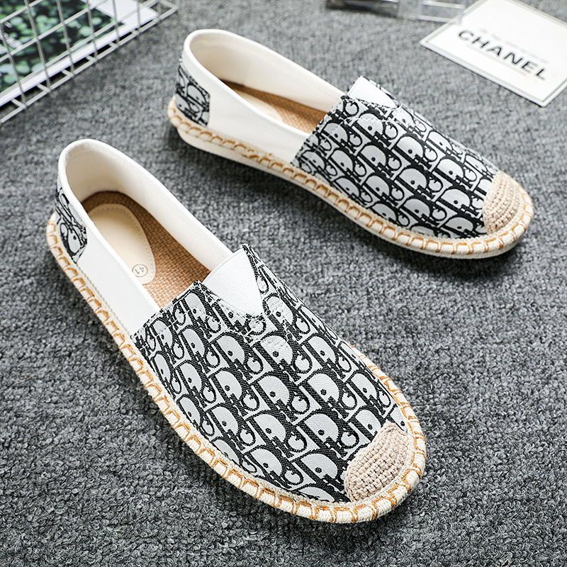 Jual Sepatu Kain Baru Sepatu Kanvas Bersirkulasi Slip On Pria | Shopee ...