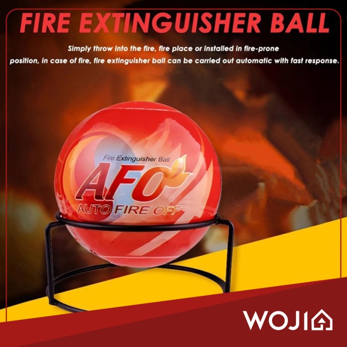 Jual Bola Pemadam Api AFO 1.3 kg APAR Racun Api Fire Extinguisher Ball ...