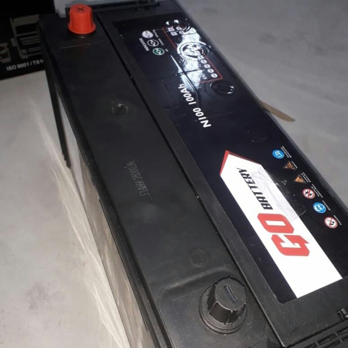 Jual Aki N100 Go Battery 12V 100Ah Untuk Truck, Bus, Kapal, Taft Gt, Genset Terlariss ...