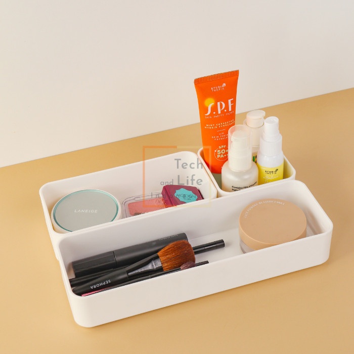 Jual Rak Organizer Sekat Laci Meja Rias Makeup Drawer Divider -72n ...