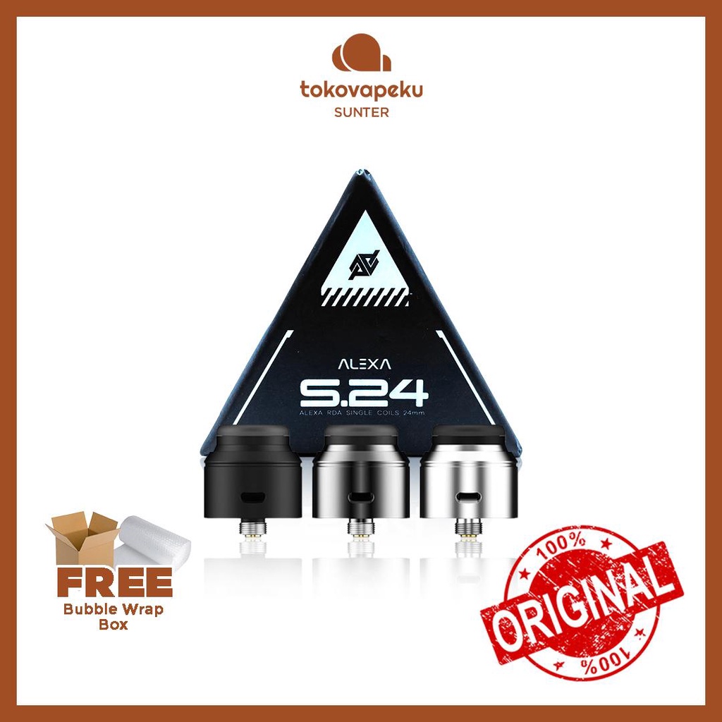 Jual ALEXA S24 RDA ALEXA 24MM SINGLE COIL OTEN by INHALE | Shopee Indonesia