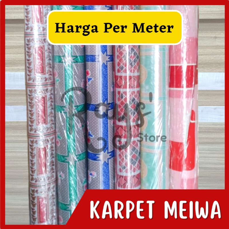 Jual Karpet Lantai Meteran Meiwa Narita Perlak Plastik Taplak Meja ...