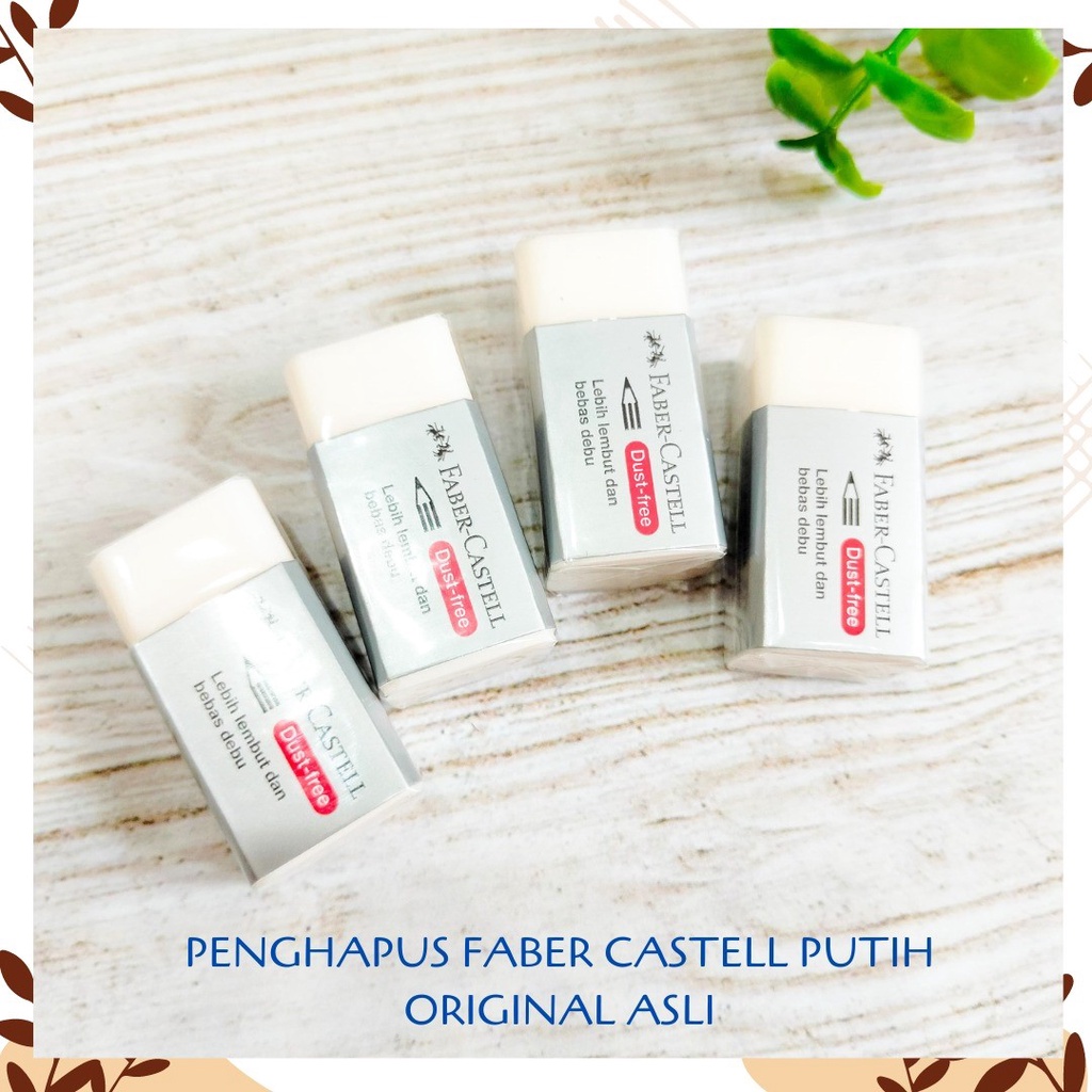 Jual PENGHAPUS FABER CASTELL PUTIH ORIGINAL ASLI LEMBUT DAN BEBAS DEBU ...