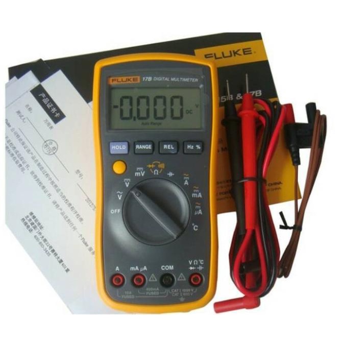 Jual Fluke 17B Plus Digital Multimeters Multimeter Original Asli ...