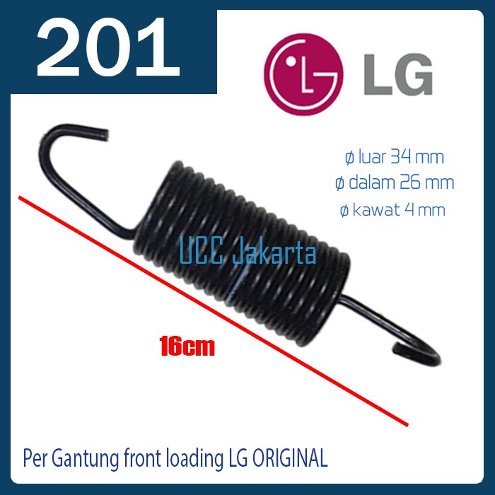 Jual Per Gantung Mesin Cuci Lg 1 Tabung Front Loading Original 201 Best ...