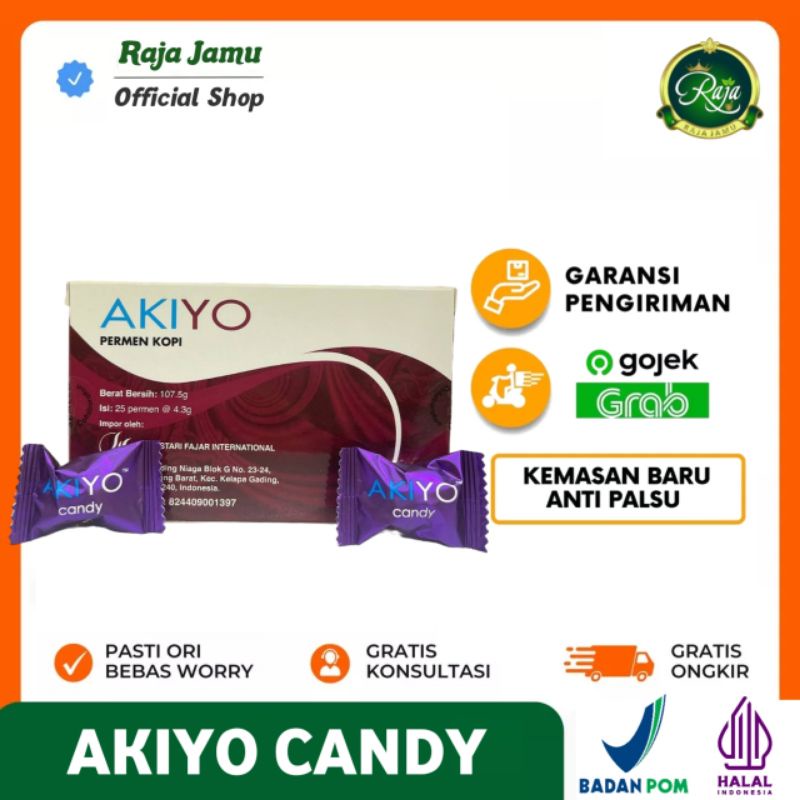 Jual Permen Akiyo Candy Original Permen Kopi Untuk Meningkatkan Stamina Pria - 1 Box | Shopee ...
