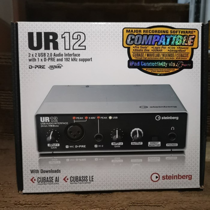 Jual Steinberg UR12 - USB Audio Interface | Shopee Indonesia