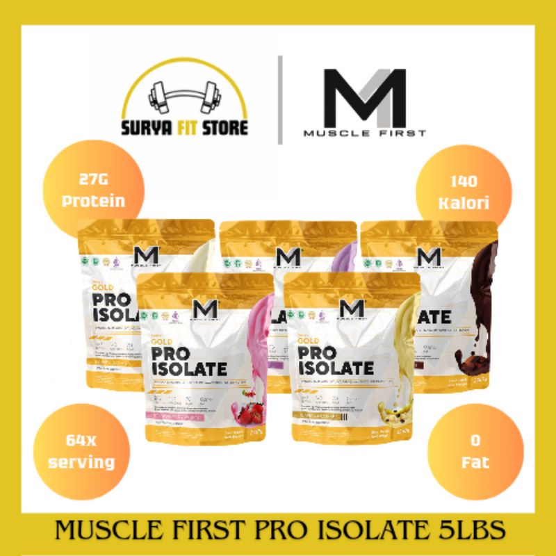 Jual Muscle First Pro Isolate Whey Protein Isolate 5lbs | Shopee Indonesia