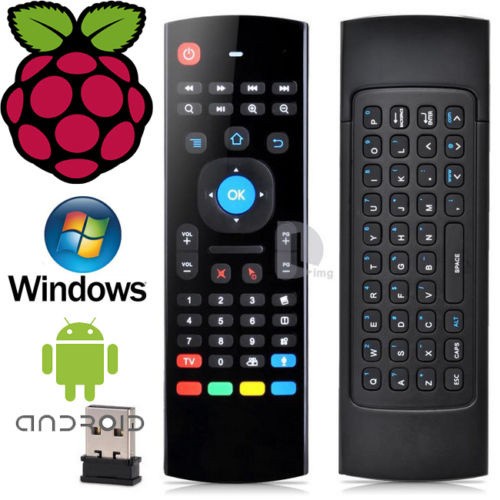 Jual 3 In One - Air Mouse+Keyard+Tv Remote Control Raspberry Pi Laptop Pc | Shopee Indonesia