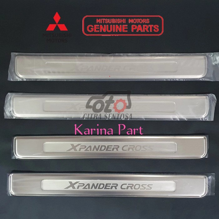 Jual Ready Scuff Plate Aksesoris Xpander Cross Original Mitsubishi ...