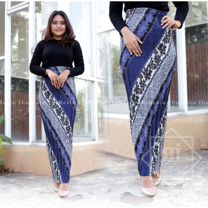 Jual Rok prisket 1/rok batik/rok pesta/rok modern | Shopee Indonesia