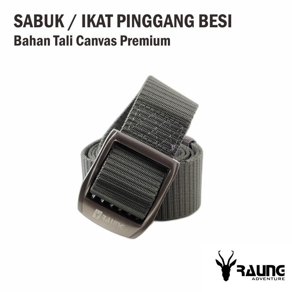 Jual Update Raung Adventure - Sabuk / Ikat Pinggang / Gesper Tactical Lapangan - Bahan Besi ...