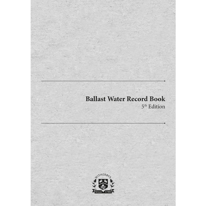 Jual Ready Buku Log Kapal Ballast Water Record Book 5Th Edition 2022 ...