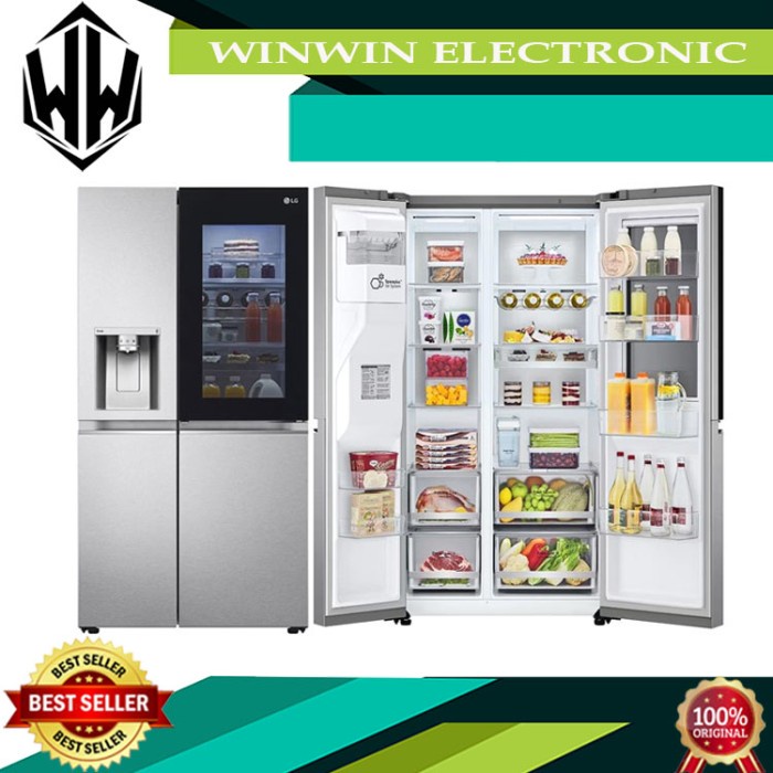 Jual Original Lg Gc X257Csew - Kulkas Side By Side Instaview Door In Door Gc New Lg Berkualitas ...
