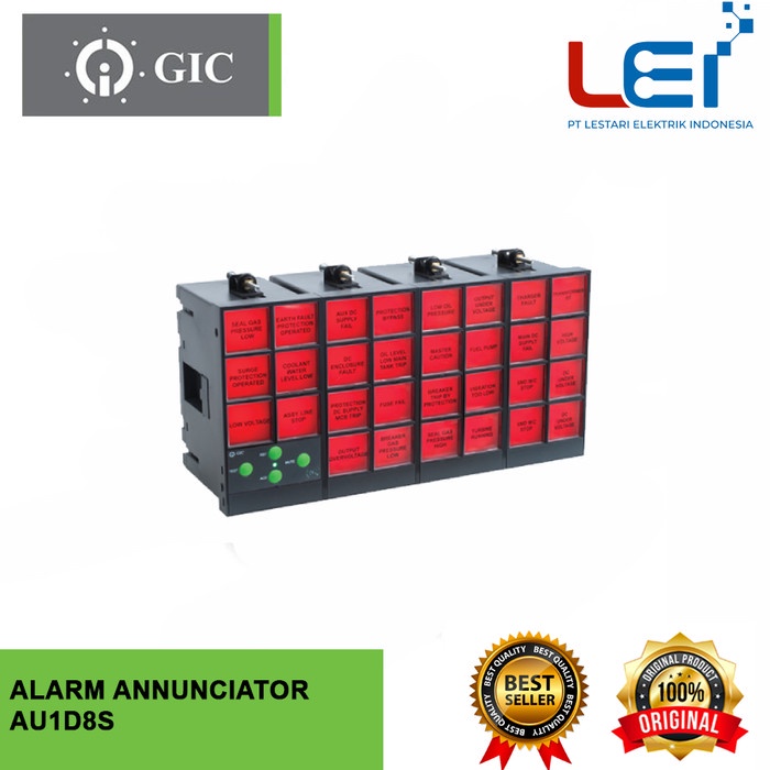 Jual Original Gic Alarm Annunciator 8 Windows Au1D8S Limited | Shopee ...