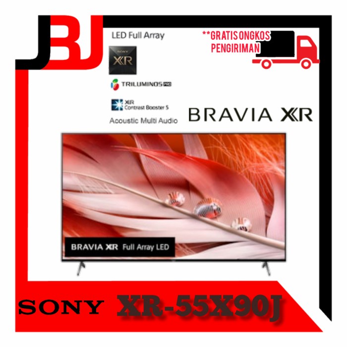 Jual New Sony Bravia Xr 55 Inch 55X90J Sony Android Tv 4K Bravia X90J Xr-55X90J Limited | Shopee ...