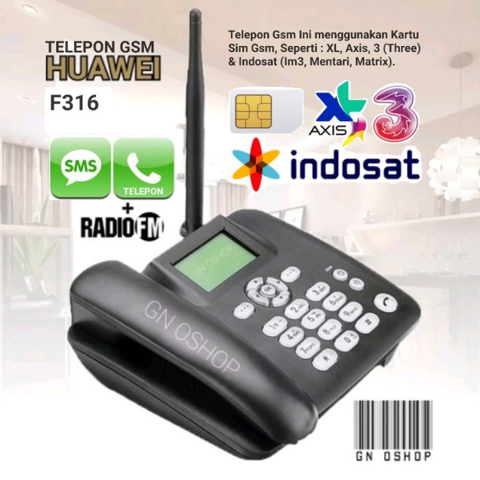 Jual Telepon Gsm Rumah Kantor - Telpon Telp Telephone Phone Gsm Sim ...