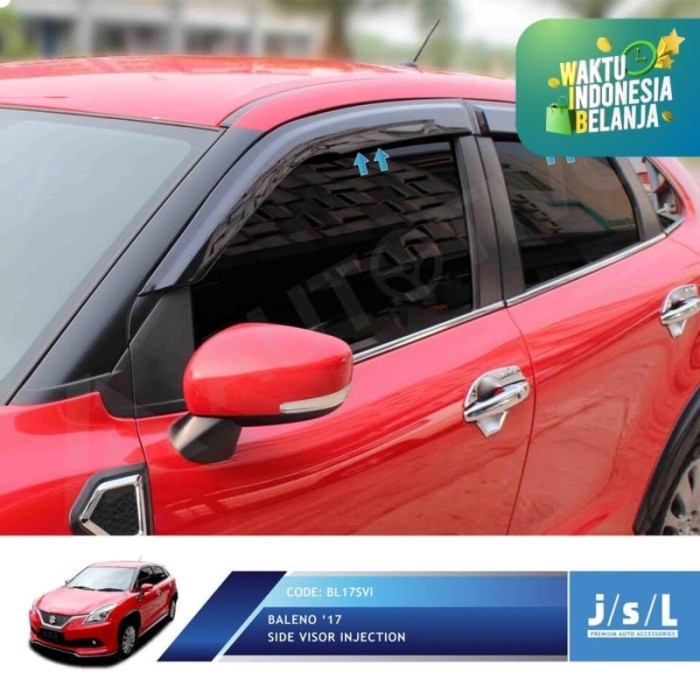 Jual Sale Jsl Talang Air Injection Baleno Hatchback Side Visor Limited | Shopee Indonesia