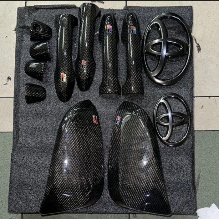 Jual Original Paket Cover Spion /Handle/Carbon Kevlar Original Dan Logo ...