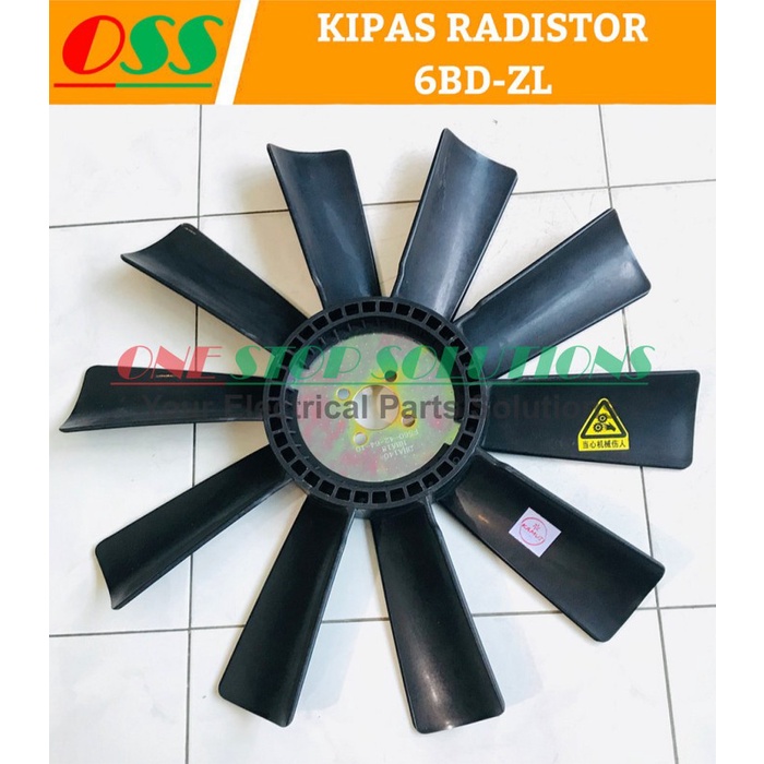 Jual KIPAS RADIATOR GENSET MITSUBISHI 6D14 6D15 6D16 6D22 6D40 6BD-ZL ...