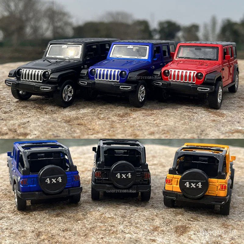 Jual 1:36 JEEPS Wrangler Model Mobil Diecast, Mainan Logam Paduan Model ...