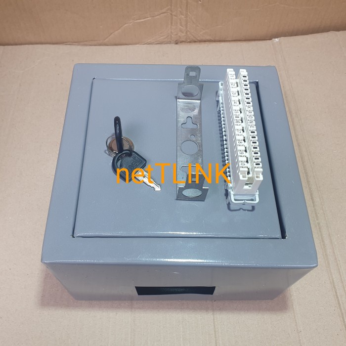 Jual BOX MDF TELEPON 10 PAIR / TERMINAL BOX 10PAIR / BOX KALENG 10PAIR ...