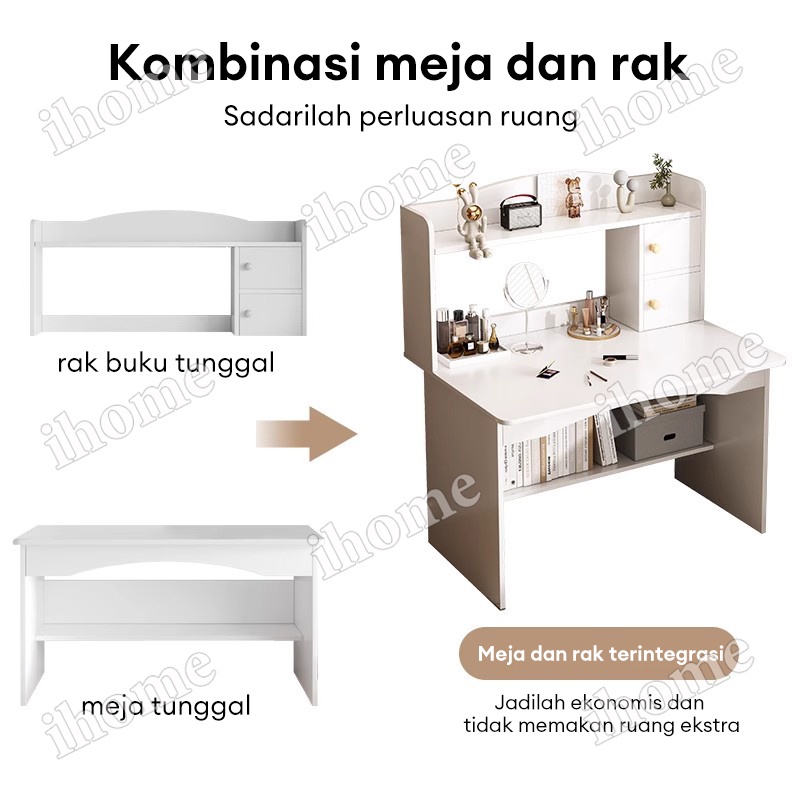 Jual IH Meja Kerja 120CM Meja Tulis Minimalis Meja Kantor Multifungsi ...