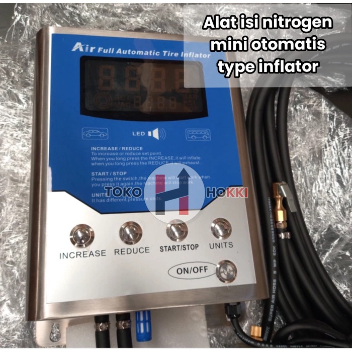 Jual [Original] Nitrogen Mini Alat Isi Nitrogen Otomatis Nitro Tyre ...