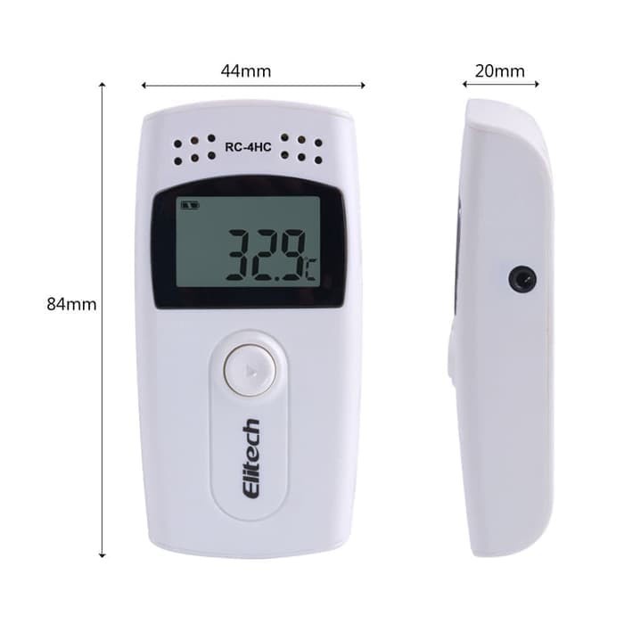 Jual Thermometer Digital Hygrometer Data Logger Usb Elitech Rc-4Hc ...