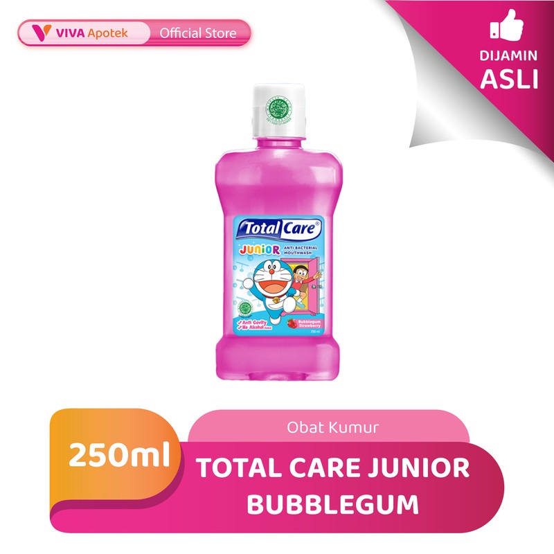 Jual Total Care Junior Bubblegum Obat Kumur (250 ml) | Shopee Indonesia
