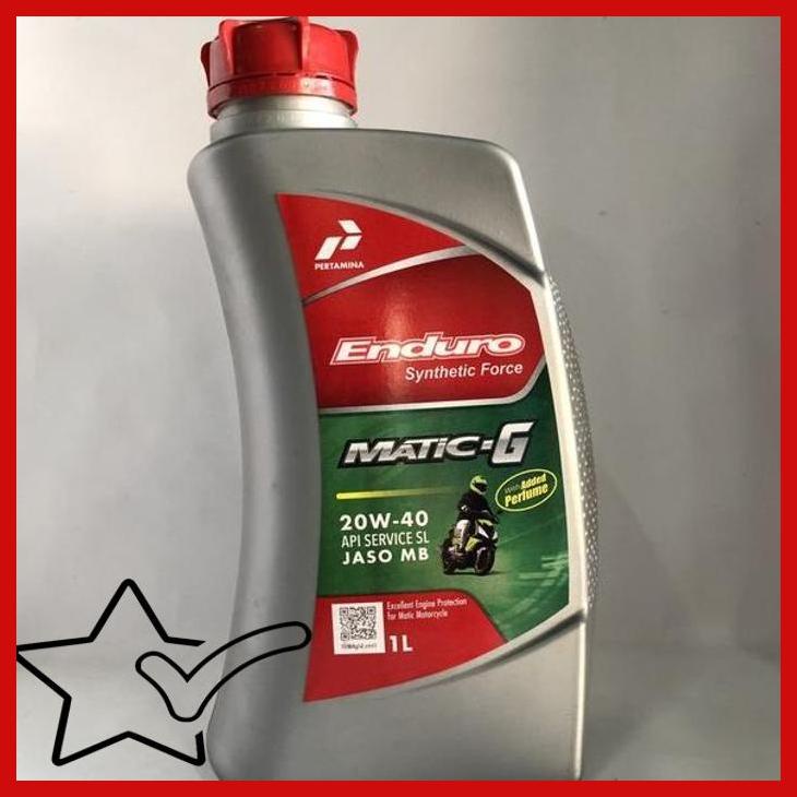Jual [CHM] OLI MOTOR MATIC ENDURO MATIC G SAE 20W-40 API SL JASO MB ISI ...