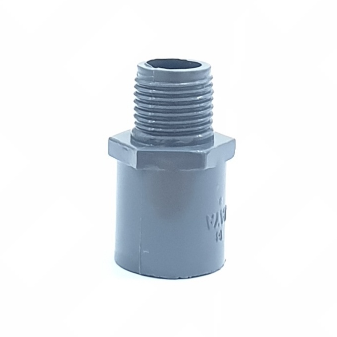Jual Fitting Pipa Air Valve Socket Soket Sok Pipa Pvc Drat Luar 1/2 ...