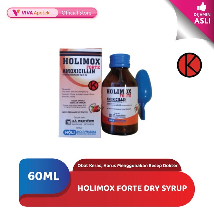 Jual Holimox Forte Dry Syrup (60 ml) | Shopee Indonesia