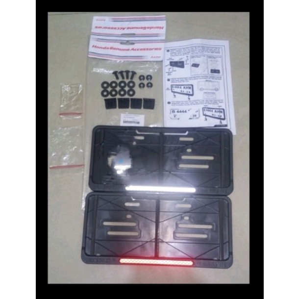 Jual Civer Plat Nomor Kendaraan Honda Tempat Dudukan Nopol Motor Honda ...