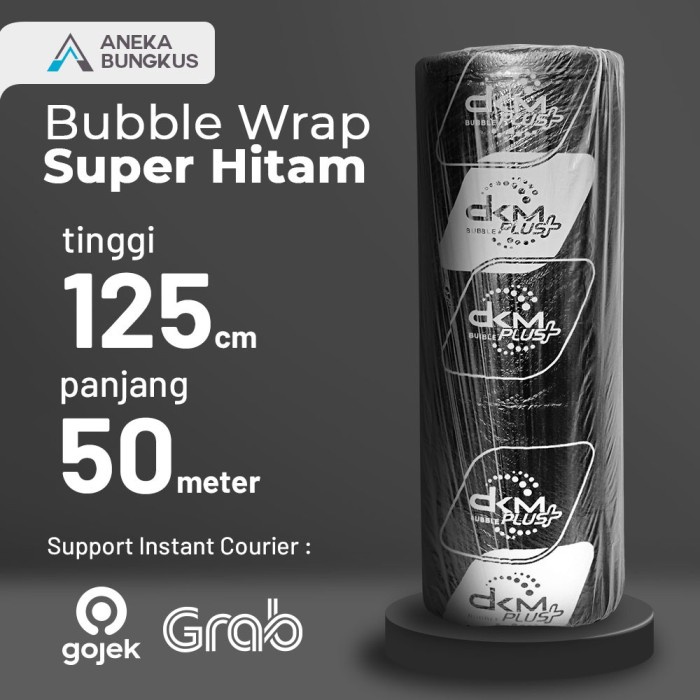 Jual Promo Bubble/Buble/Babel Wrap Hitam Tebal / Bubble Wrap Premium ...