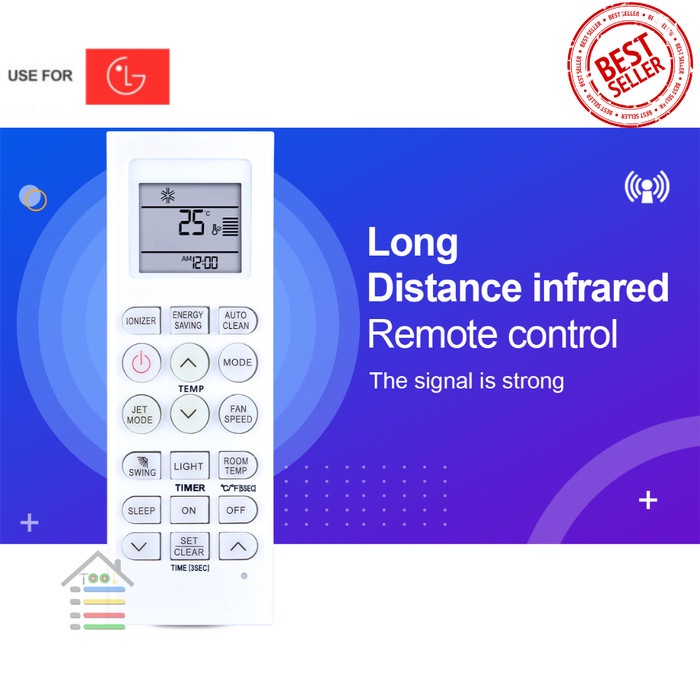 Jual REMOTE AC LG HERCULES DUAL ECO INVERTER MULTIFUNGSI DUS 1/2-2PK ...