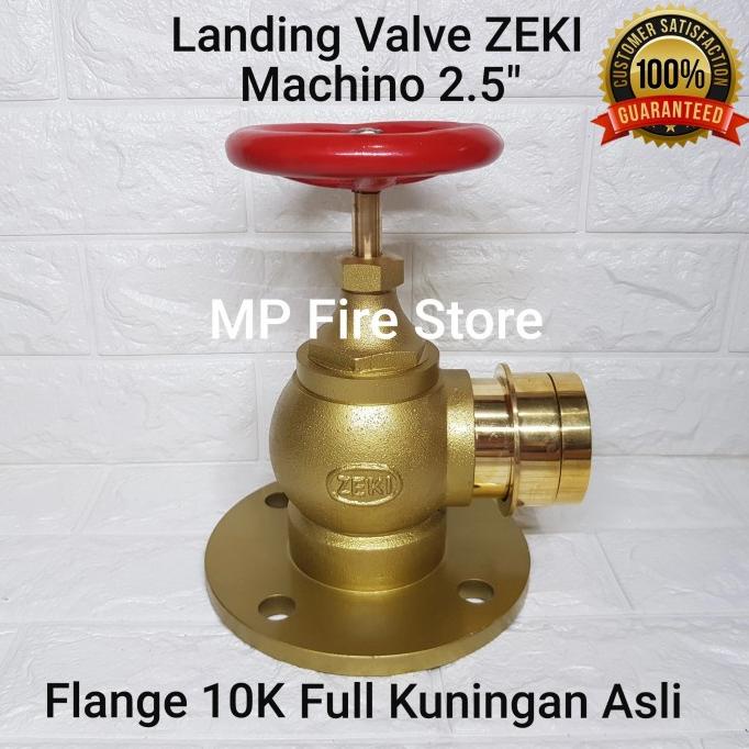 Jual Masih!!! Fire Landing Hydrant Valve Zeki 2.5 In Machino Flange 10K ...