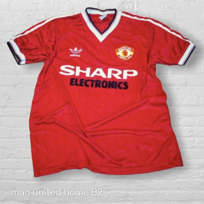 Jual Baru!! MU home 1982 retro | Shopee Indonesia