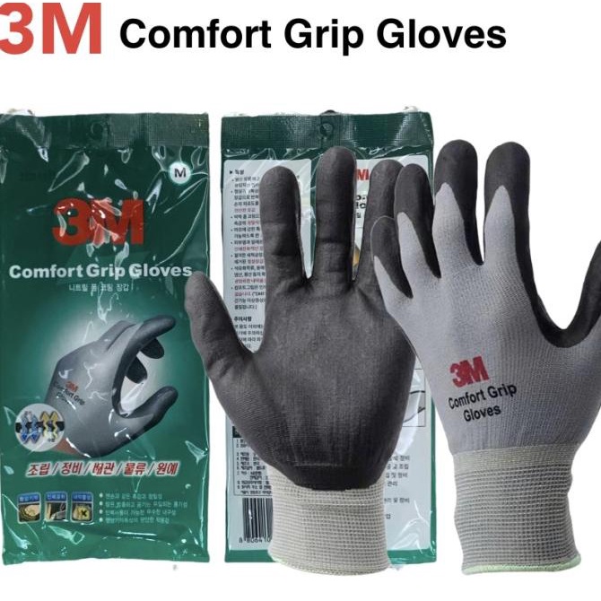 Jual Sarung Tangan 3M Comfort Grip / Safety Glove Listrik ORI Korea ...