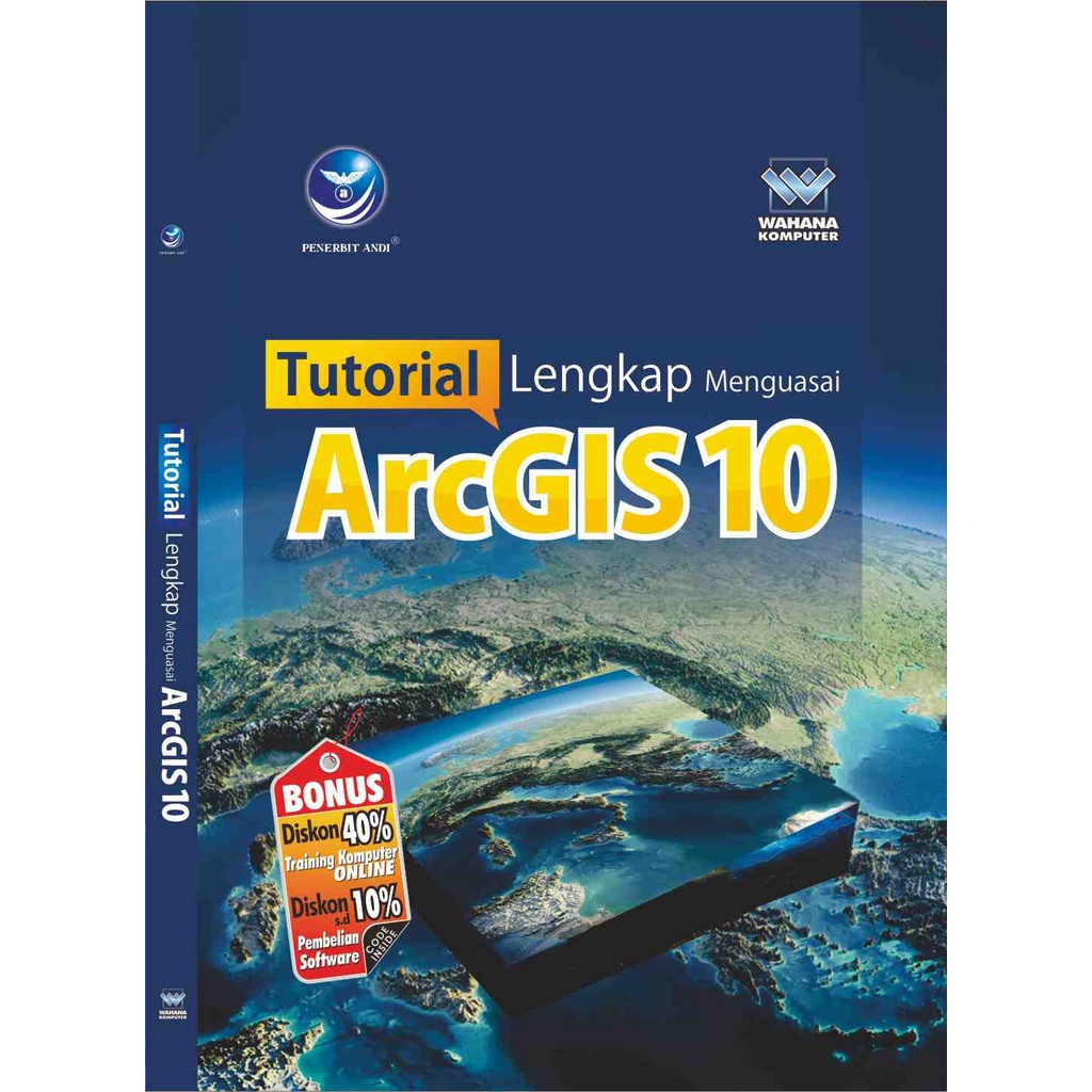 Jual Buku Tutorial Lengkap Menguasai ArcGIS 10 | Shopee Indonesia