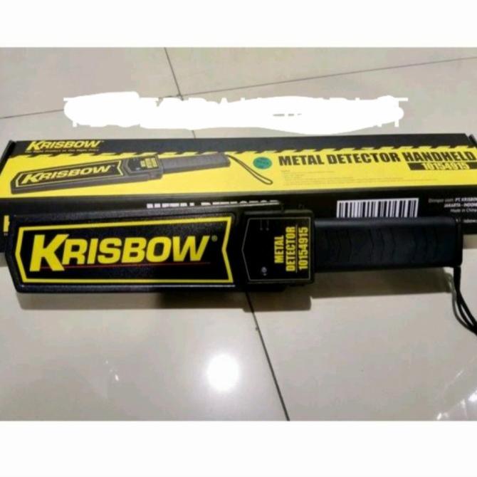 Jual Krisbow Metal Detector Hand Held 10154915 Handheld Alat Deteksi ...
