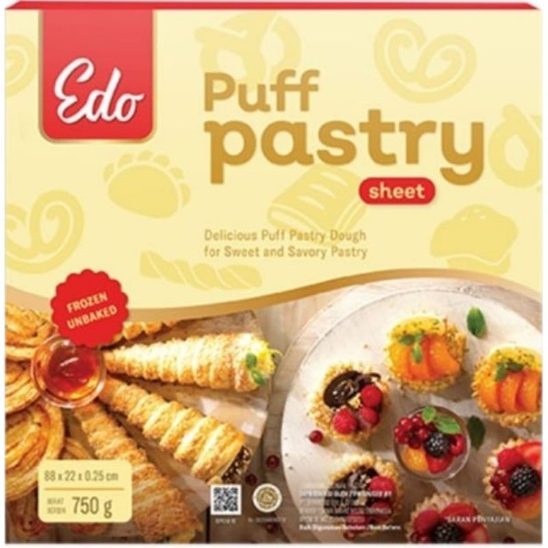 Jual Edo Fuff Pastry Sheet 750Gr | Shopee Indonesia