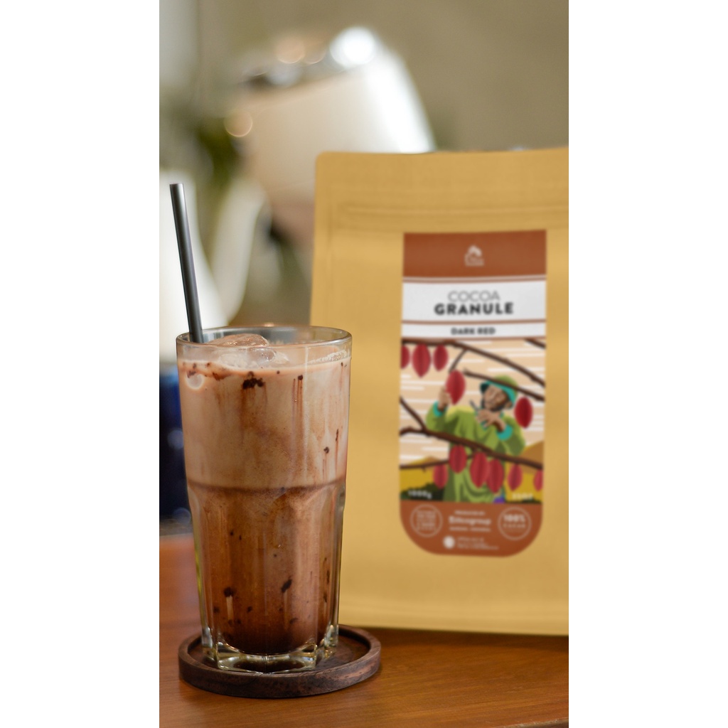 Jual Dillco Chocolate - Coklat Bubuk Pure Cocoa Powder Dark Red 1Kg ...