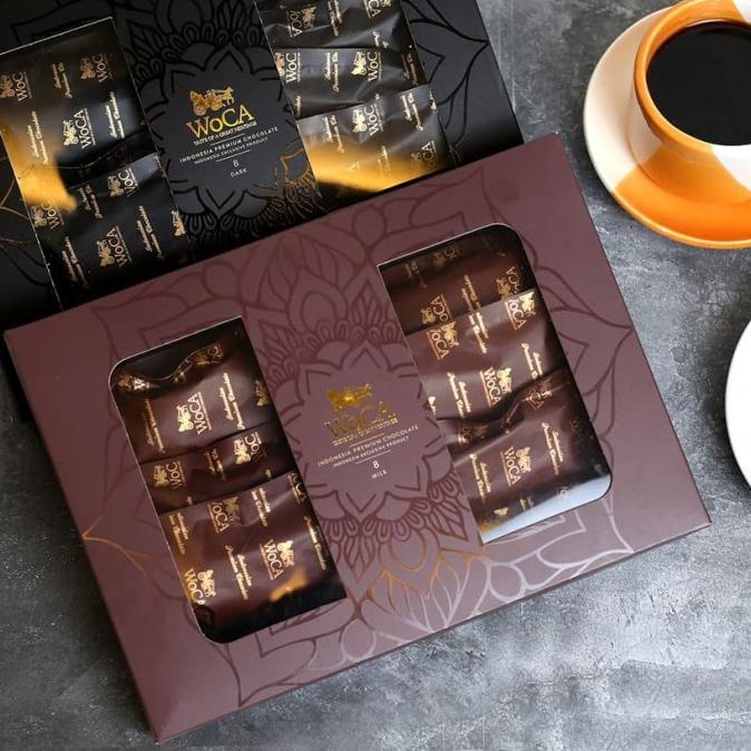 Jual gon WoCA Wafer Coklat Premium Milk Chocolate | Shopee Indonesia