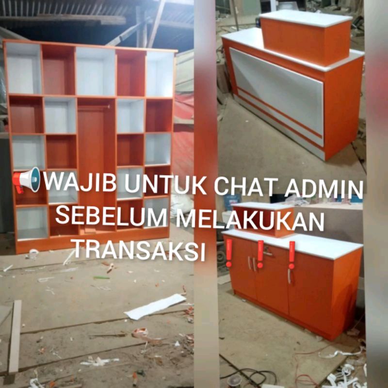 Jual RAK DAN MEJA LAUNDRY SATU SET BEST SELLER MEJA LAUNDRY TERMURAH ...